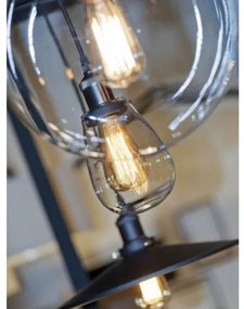 Závěsná lampa WARSAW 30 cm It´s about RoMi, sklo,černá IT´S ABOUT RoMi 871625