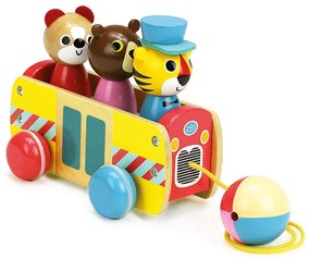 Vilac Tahací autobus se zvířátky