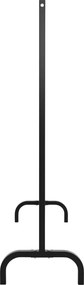 Stojan na oblečení Lara 120x38x120 – černá