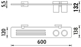 Nimco Police IXI se sklenkami KE X360-58DW-26