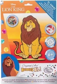 CRYSTAL ART Diamantové malování XL Lví král: Mufasa