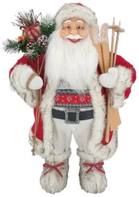 Dekorace Santa Claus Červeno-bílý 80cm