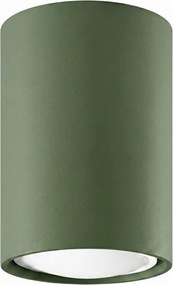 Sollux SL.2071 - Bodové svítidlo LAGOS 1xGU10/10W/230V zelená