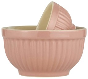 IB LAURSEN Keramická mini miska Mynte Coral Almond Velikost M, růžová barva, keramika