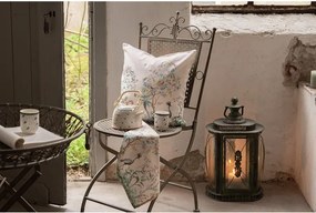 Porcelánová konvička se sítkem kvítka - 18*14*12 cm / 0,7L