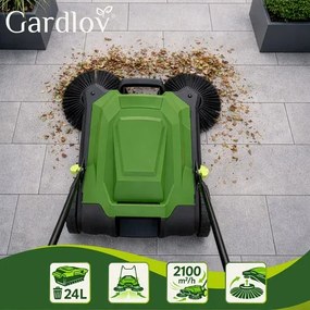 Profesionální ruční zametač Nexo - Gardlov