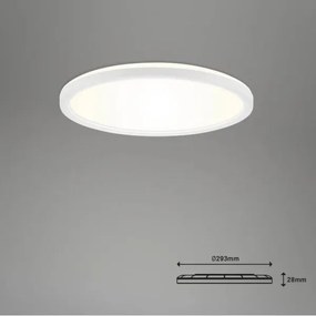 Briloner 7058-016 - LED Stmívatelné svítidlo SLIM LED/18W/230V Wi-Fi Tuya + DO