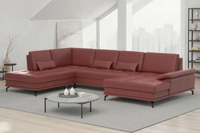 XXXLutz SEDACÍ SOUPRAVA, kůže, červenohnědá Sit & More - Sedací soupravy - 00014403971V