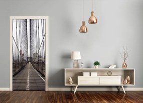 Fototapeta samolepící na dveře Brooklyn most 95x205 cm