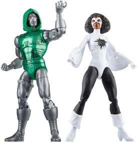 Avengers marvel legends - akční figurky - captain marvel vs. doctor doom