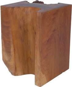 Stolička masivní teak 243469