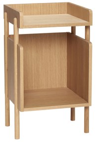 Hübsch Odkládací stolek, dub, FSC, přírodní, 40x30 cm - 880914F