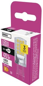 Emos lighting LED žárovka Classic JC 4W G9 neutrální bílá