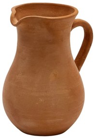 OnaDnes -20% Terakotová váza Kave Home Mercia 24cm
