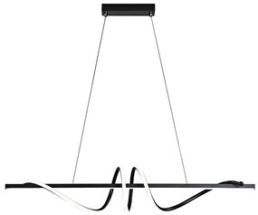 Toolight Toolight, LED stropní svítidlo 120cm, 50W, 3000K, LHJ023-CP, černá matná, OSW-50011