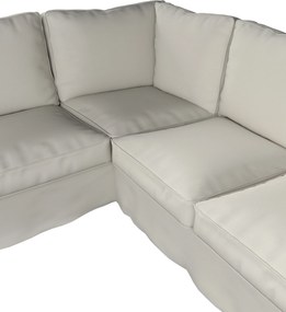 Potah na pohovku IKEA  Ektorp rohová barva šedá