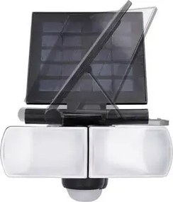 Solight WO772 LED solární osvětlení se senzorem 8W černá / 600lm / Li-
