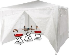 Zahradní párty stan, bílá, 3x3 m, TEKNO TYP 1
