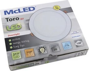 Podhledové LED svítidlo McLED Toro R21 21W 3000K ML-412.069.33.0