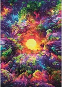 Clementoni PUZZLE ColorBoom: Východ slunce v džungli / 500 dílků / od