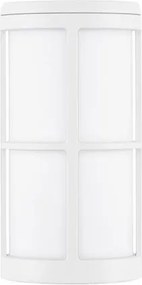NV 9002850 Venkovní nástěnné svítidlo STONE bílý hliník a akryl E27 1x12W 220-240V IP54 bez žárovky - NOVA LUCE