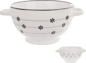Miska keramická polévková FLOWER 0,75 l