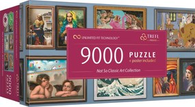 Puzzle trefl puzzle uft netradiční umění 9 000 dílků