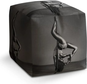 Sablio Taburet Cube Pole dancer - 60x60x60 cm