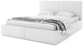 Čalouněná postel HILTON 2, 180x200, bílá