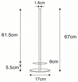 Erga Erga, vysoký stojan na toaletní papír, 6 rolí, chromová, ERG-YKA-P.SP-TIBA-CHR