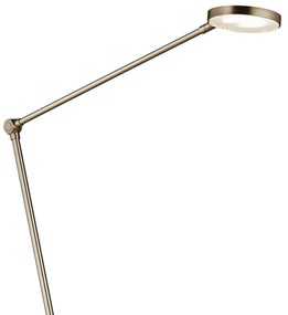 LED stojací lampa Thea-S ovládání gesty, bronze