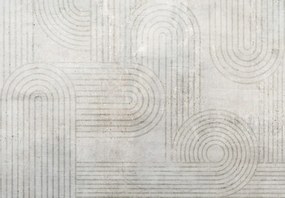 Fototapeta - Abstrakce na betonu (245x170 cm)
