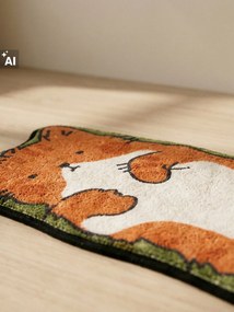 Sinsay - Koberec s motivem kočky - vícebarevná