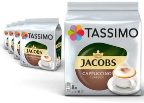 Kávové kapsle tassimo kapsle karton jacobs cappuccino 40 nápojů