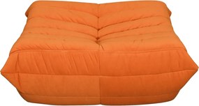 Taburet Nua 86 cm samet oranžový