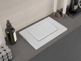 Mexen Fenix ​​XS, splachovací tlačítko pro Mexen modul FENIX XS, bílá matná, 601020