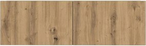 Sada 7 kusů nástěnné TV skříňka dub artisan kompozitní dřevo 3329210