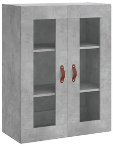 Skříň highboard betonově šedá 69,5x34x180 cm kompozitní dřevo,  3198189