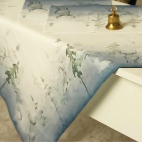 Lenbutik Lněný , luxusní ubrus na stůl  Jeleni Rozměry ubrusů: 200x142 cm
