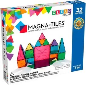 MAGNA-TILES Magnetická stavebnice / 32 dílů / kompatibilní s dalšími s
