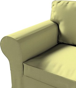 Potah na křeslo IKEA Ektorp barva zelená látka lesklé, sametová
