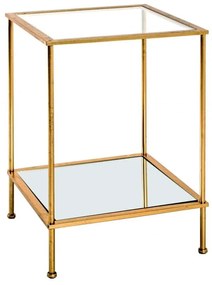 Mørtens furniture Odkládací stolek Anite II, 55 cm, zlatá