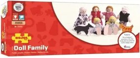 Bigjigs Toys Set rodinky do domečku / od 3 let