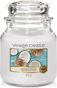 Yankee Candle vonná svíčka Classic ve skle střední Coconut Splash 411 g