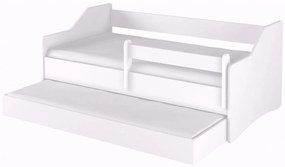 Dvojitá dětská postel LULU II 160x80 cm  - Bílá