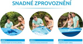 Marimex Nadzemní bazén s ocelovou konstrukcí Florida 2,44 x 0,76 m 10340232 modrý