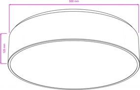 Brilagi - Koupelnové stropní svítidlo POOL 4xE27/15W/230V pr. 50 cm IP54 bílá