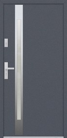 FM Turen - Feldmann & Mayer FM turen ATU68 M14 Orientace dveří: Levé, otevírání dovnitř, Dekor: Antracit, Standardní rozměr dveří včetně rámu: 100 cm x 200 cm - vnější rozměr rámu