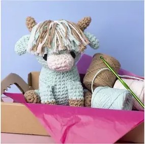 Creativ Company Sada na háčkování Amigurumi kravička / od 12 let