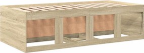 Válenda se zásuvkami bez matrace dub sonoma 90 x 200 cm 3280246